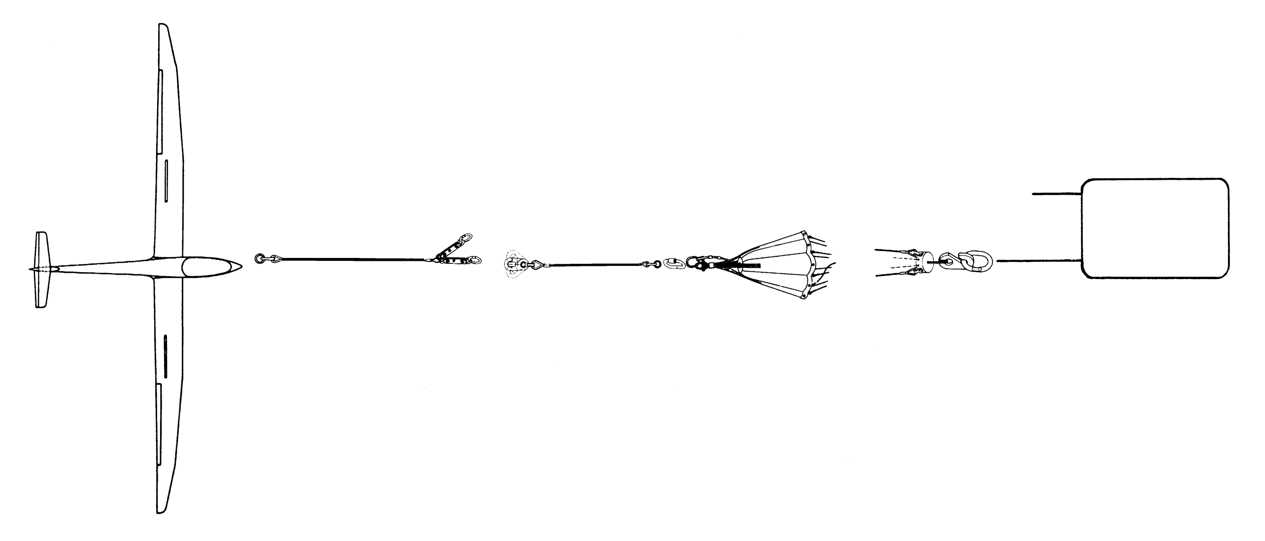 Schematics winch launch - Tost Flugzeuggerätebau